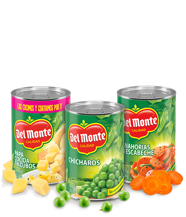 Ensaladas de verduras, catsup y más| Del Monte