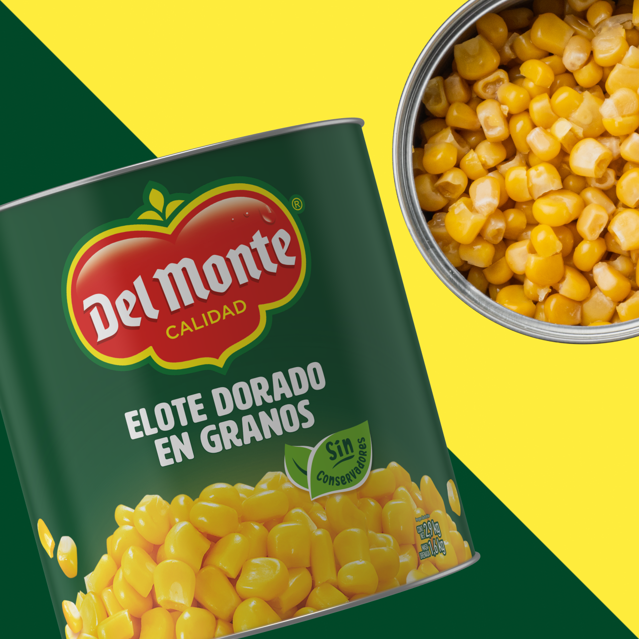 Elote Dorado En Granos | Calidad Natural De Del Monte