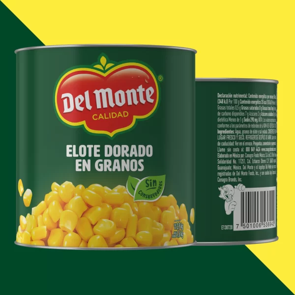 Elote Dorado En Granos | Calidad Natural De Del Monte